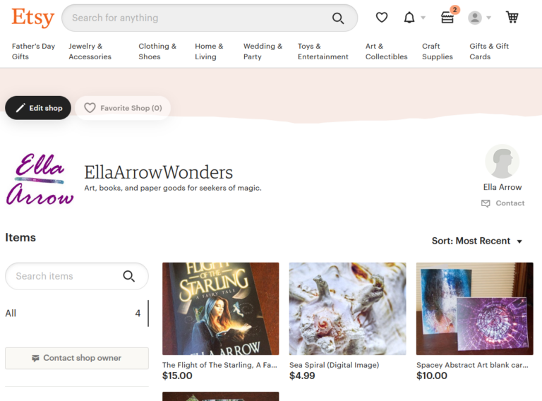 Gallery - Ella Arrow's Bookshelf