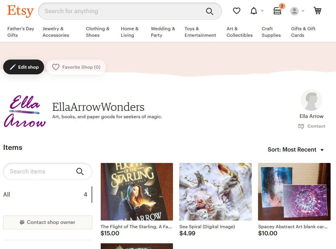 Gallery - Ella Arrow's Bookshelf